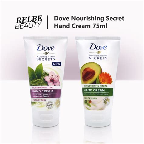 Dove Nourishing Secret Hand Cream 75ml Relbe Beauty Avocado Oil