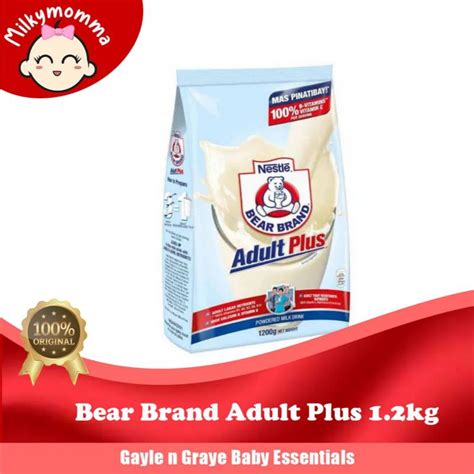 Bear Brand Adult Plus 12kg Shopee Philippines