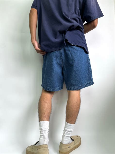 Used Savane Denim Bush Shorts Local Market