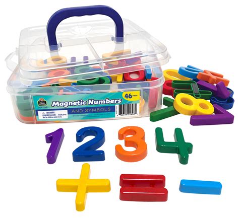 Magnetic Numbers And Symbols Tcr77581 Teacher Created Resources