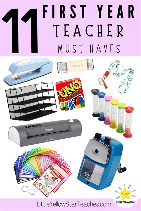 11 Classroom Essential First Year Teacher Must Haves That Wont Break