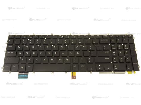 New Alienware M17 Backlit Assembly With Laptop Keyboard