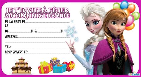 Carte Invitation Princesse À Imprimer Cwsc