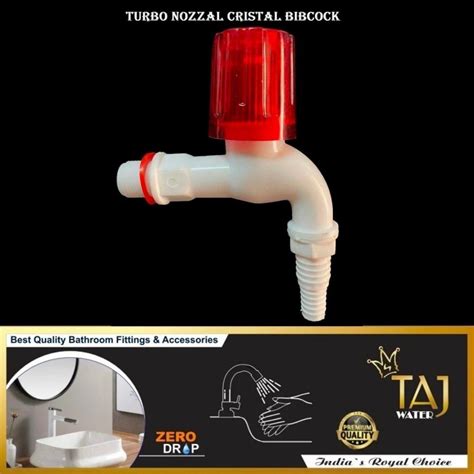 Turbo Crystal Prime Pvc Pillar Cock For Bathroom Fitting Size 15mm