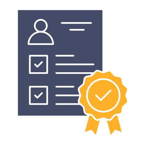 Qualification Generic Color Fill Icon