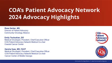 Cpan Year In Review 2024 Coa Patient Advocacy Network