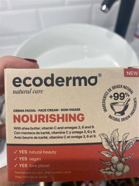 Ecoderma Nourishing Face Cream 50 Ml Inci Beauty