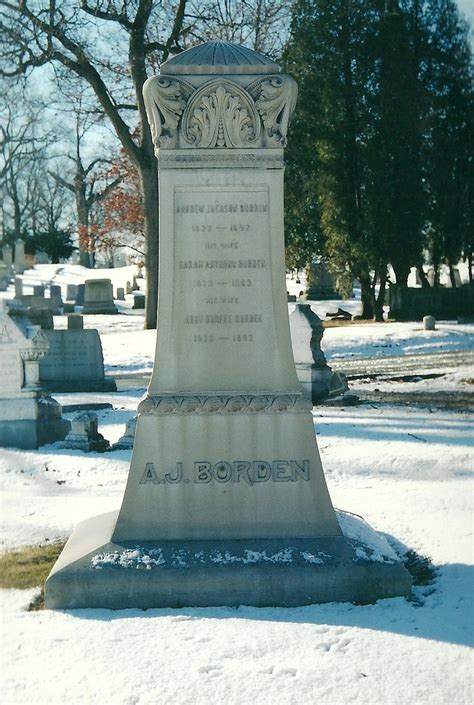 Andrew Jackson Borden Grave
