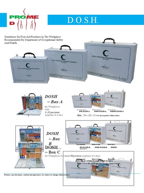 Dosh Dosh Box A Pdf First Aid