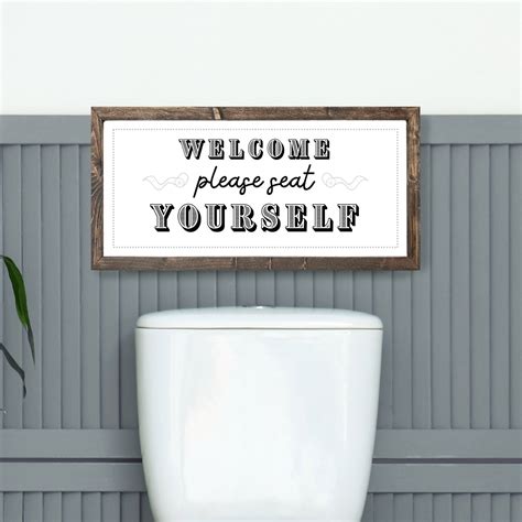 Funny Bathroom Sign