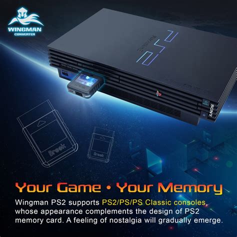 Brook Wingman PS2 PS1 PS Controller Converter Adapter Arcade Express