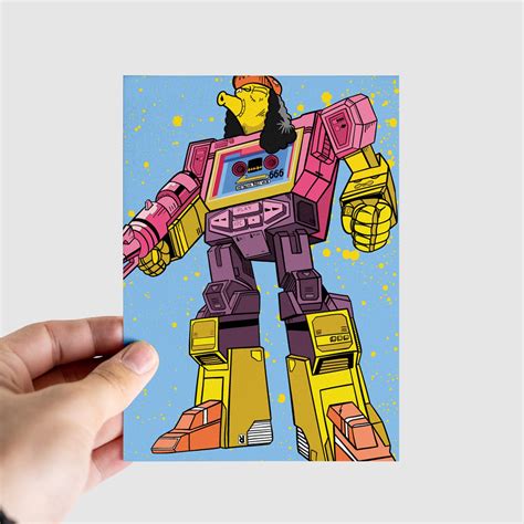 Ottobot Mini Print Thumbs Design