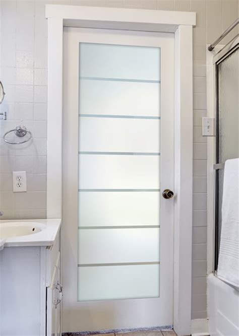 60 Stunning Frosted Glass Door Designs In The Top Decor Styles