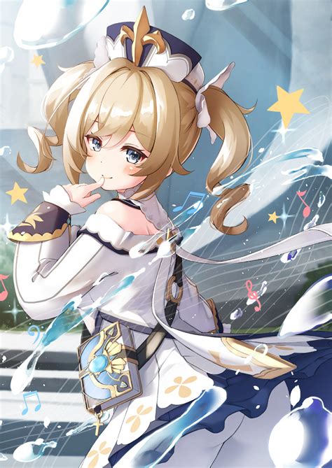 The Big Imageboard Tbib 1girl Absurdres Barbara Genshin Impact