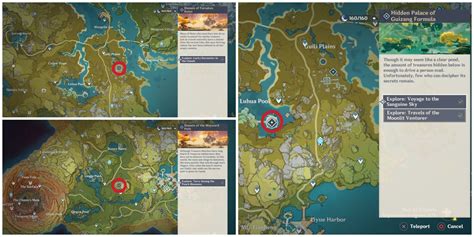 Genshin Impact All Shrines Of Depths Locations In Liyue