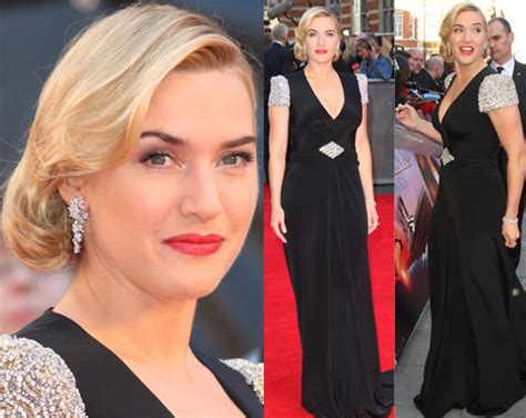 Kate Winslet Flashes Boobs At Titanic 3d Premiere