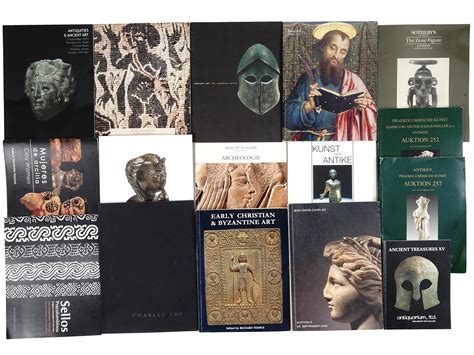Lot 688 Collection Of Ancient Art Archeology Books Catalogs
