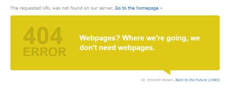 How To Entertain Customers With Your 404 Error Page