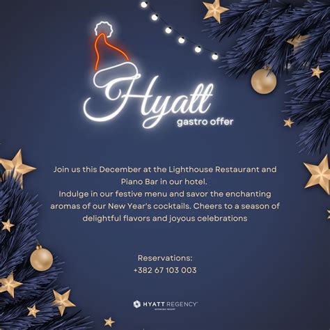 Welcome To A Very Merry Festive Season At The Lighthouse Restaurant And