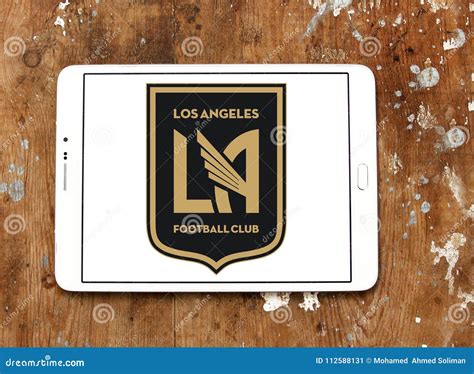 Los Angeles Fc Soccer Club Logo Editorial Photo Image Of Commercial
