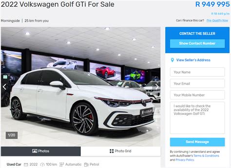 How Much You Really Pay For A Vw Golf Gti In South Africa Topauto