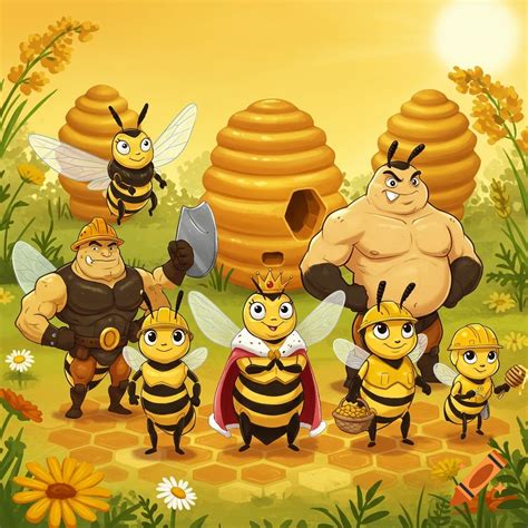 Bees Images Created On Craiyon