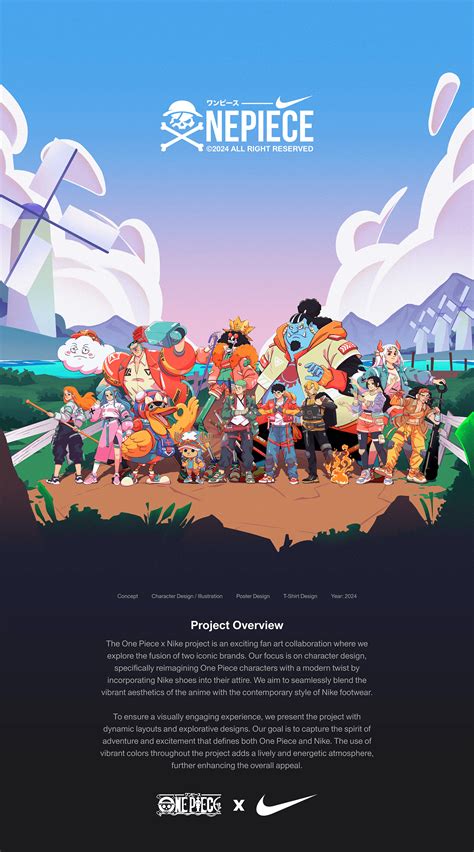 One Piece X Nike Behance