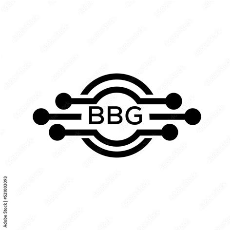 Bbg Letter Logo Bbg Best White Background Vector Image Bbg Monogram