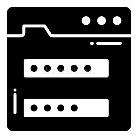 Computer Password Protection And Security Vector Icons Set Cyber