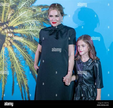 Cannes France October 17 2022 Alyssa Milano Actress With Her