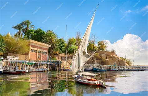 Premium Photo Feluccas By The Shore