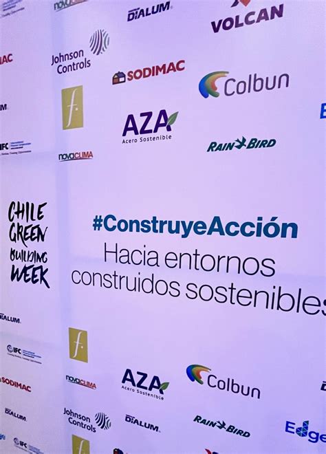 Construyamosacción Chilegbc Rainbirdlatam Sustentabilidad Riego Latam Leed Sebastian Reyes