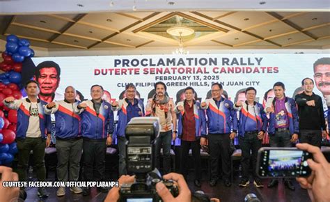 Duterte Effect Allies Climb In Senatorial Survey As Marcos Bets Sink