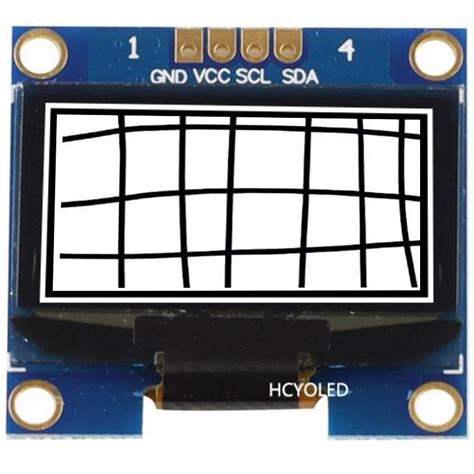 Mini Oled Module With I2c Interface1 3 Inch 128x64 Resolution For