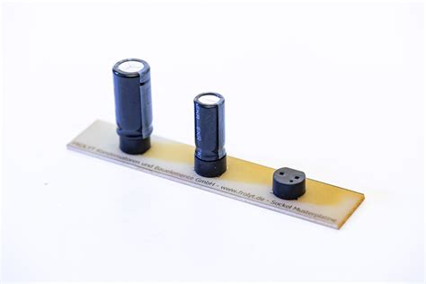Frolyt Kondensatoren Und Bauelemente Gmbh Has Developed A Socket As An