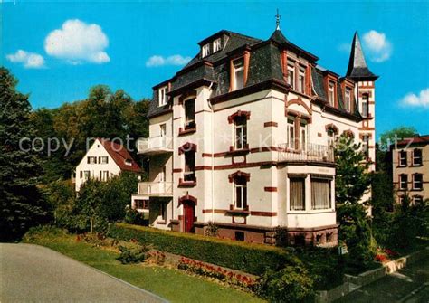 Ak Ansichtskarte Bad Salzhausen Pension Kurheim Eiser Kat Nidda Nr