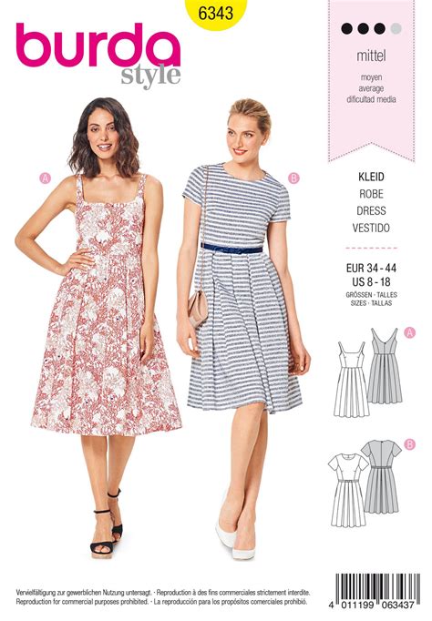 Burda Sewing Patterns — Uk Sewing Supplies