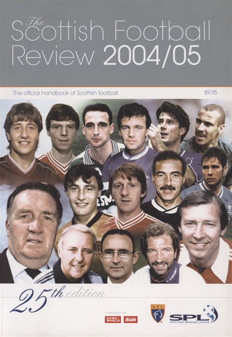 The Scottish Football League Review 2004 05 Football Annuals