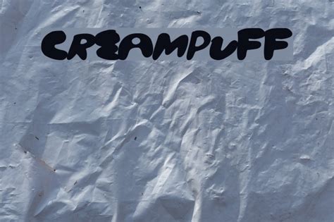 Creampuff Font