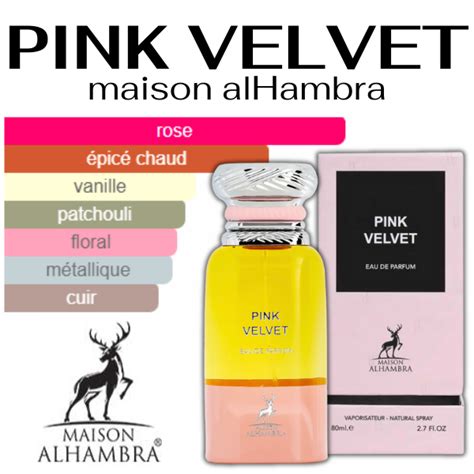 Pink Velvet Maison Alhambra Eau De Parfum 80 Ml