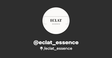 Eclatessence Instagram Linktree