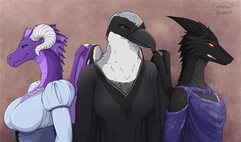 Sofina Shanshir Kyvilia Busts Comm By Blokfort On Newgrounds