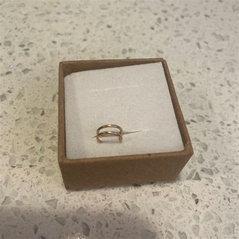 Double Nose Ring For Single Piercing Nose Hoop Piercing 18g 22g Double