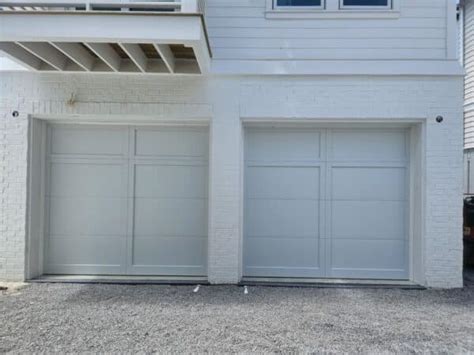 Inlet Beach Double 9x8 Chi 5331 Garage Door Installations With Jackshaft Openers All About