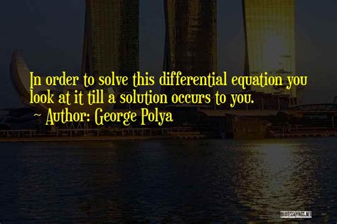 Top 10 Differential Equation Quotes And Sayings