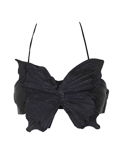 Best Price On The Market At Italist Blumarine Butterfly Top Fashion