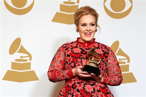 Adele Denies Shouting At Chris Brown During Grammy Awards