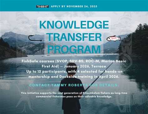 Kitsumkalum Fish And Wildlife 2026 Knowledge Transfer Program