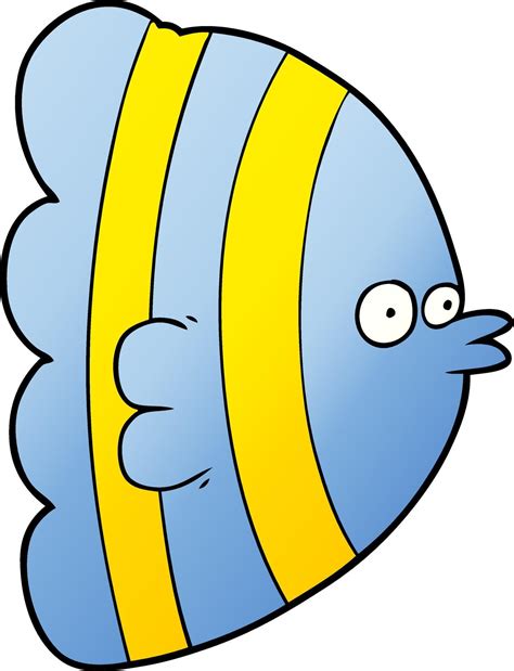 Cartoon Exotic Fish 12432753 Vector Art At Vecteezy