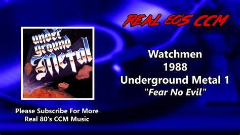 Watchmen Fear No Evil Hq Youtube